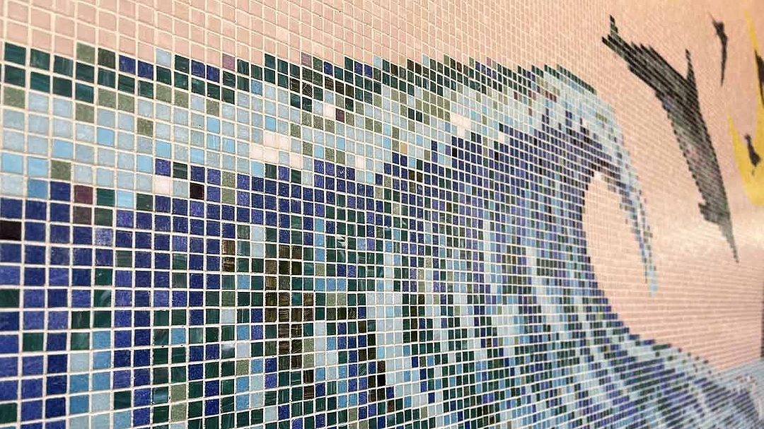 Glass Mosaic Mural Reflects Sustainability and Community | Stone World