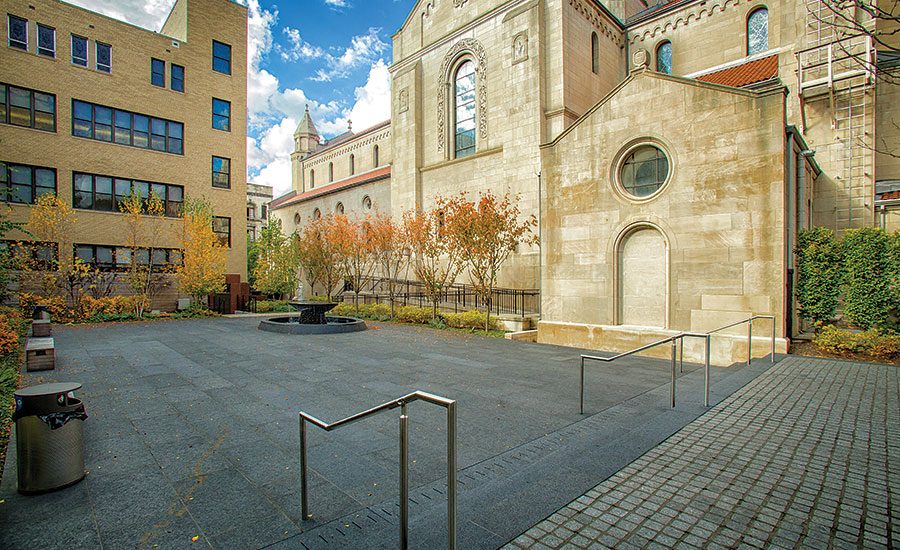 Mesabi Black granite played an integral part of building a new central ...
