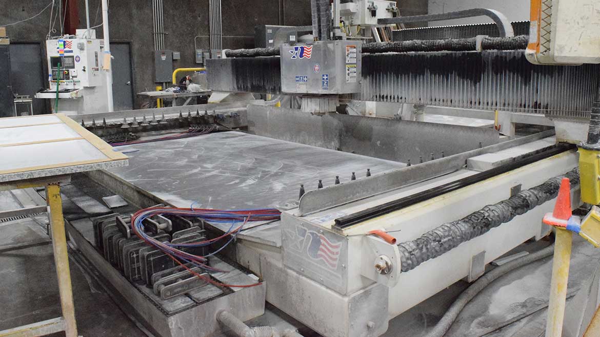 Granite Fabrication Cutting Tables Granite Quartz Marble Services
