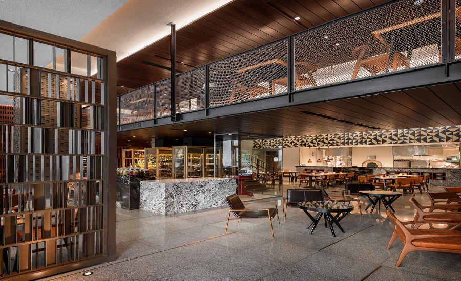 Brazilian design and Italian tradition characterize the Neto restaurant ...